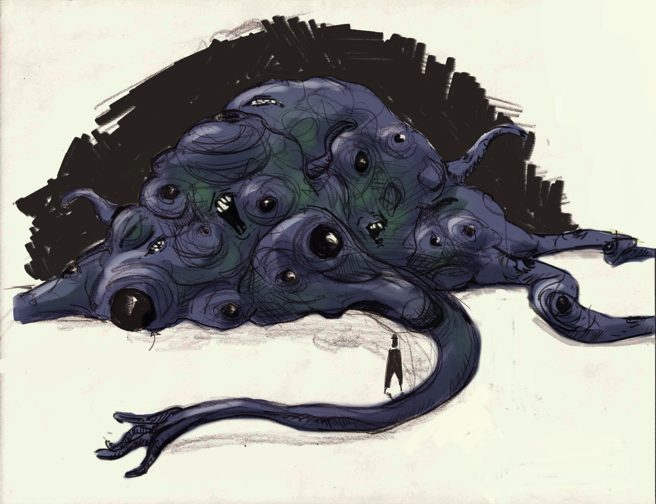 Shoggoth Concept Art: 7/24/2014 – AT THE MOUNTAINS OF MADNESS