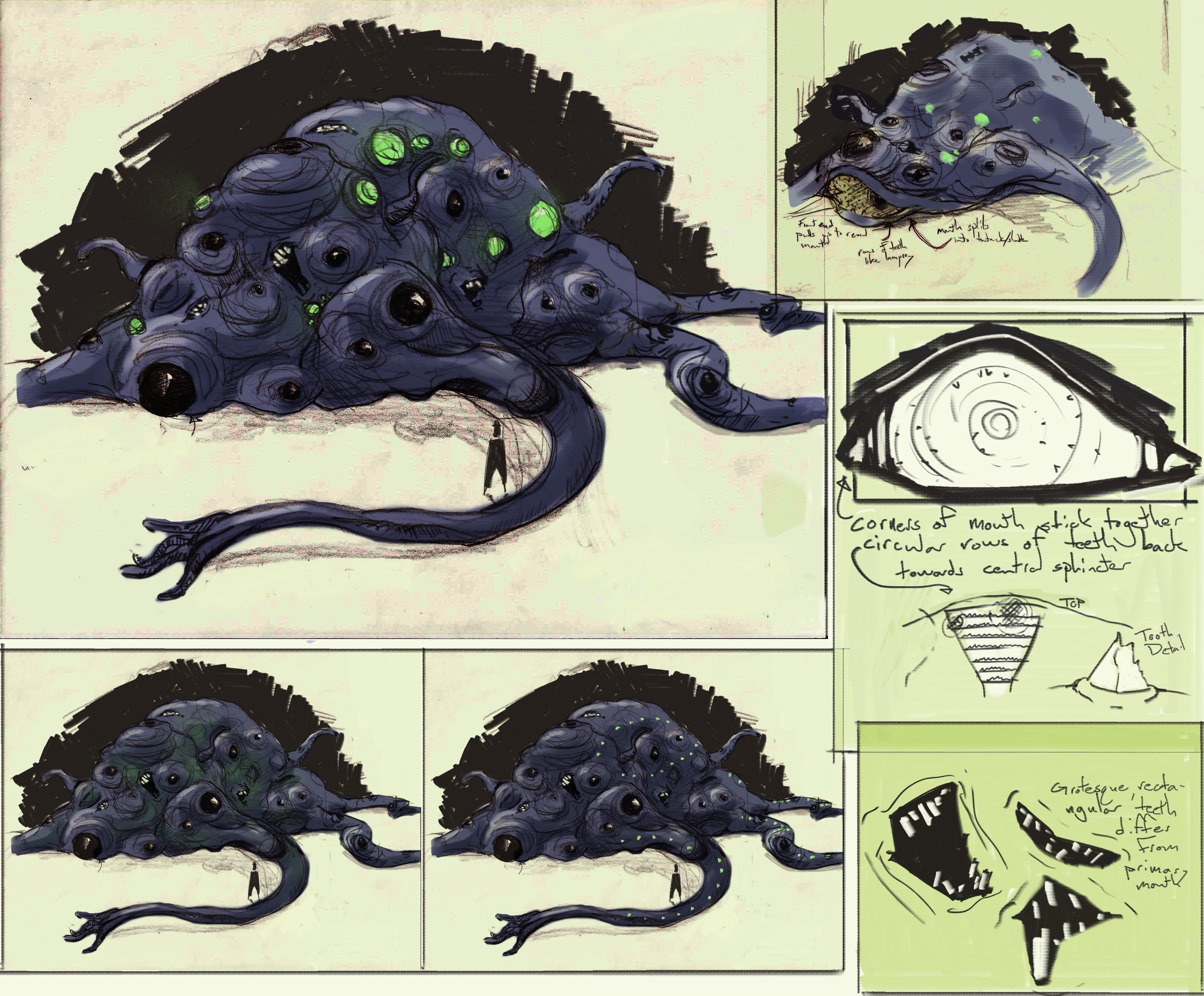 Shoggoth Concept Art: 7/24/2014 – AT THE MOUNTAINS OF MADNESS